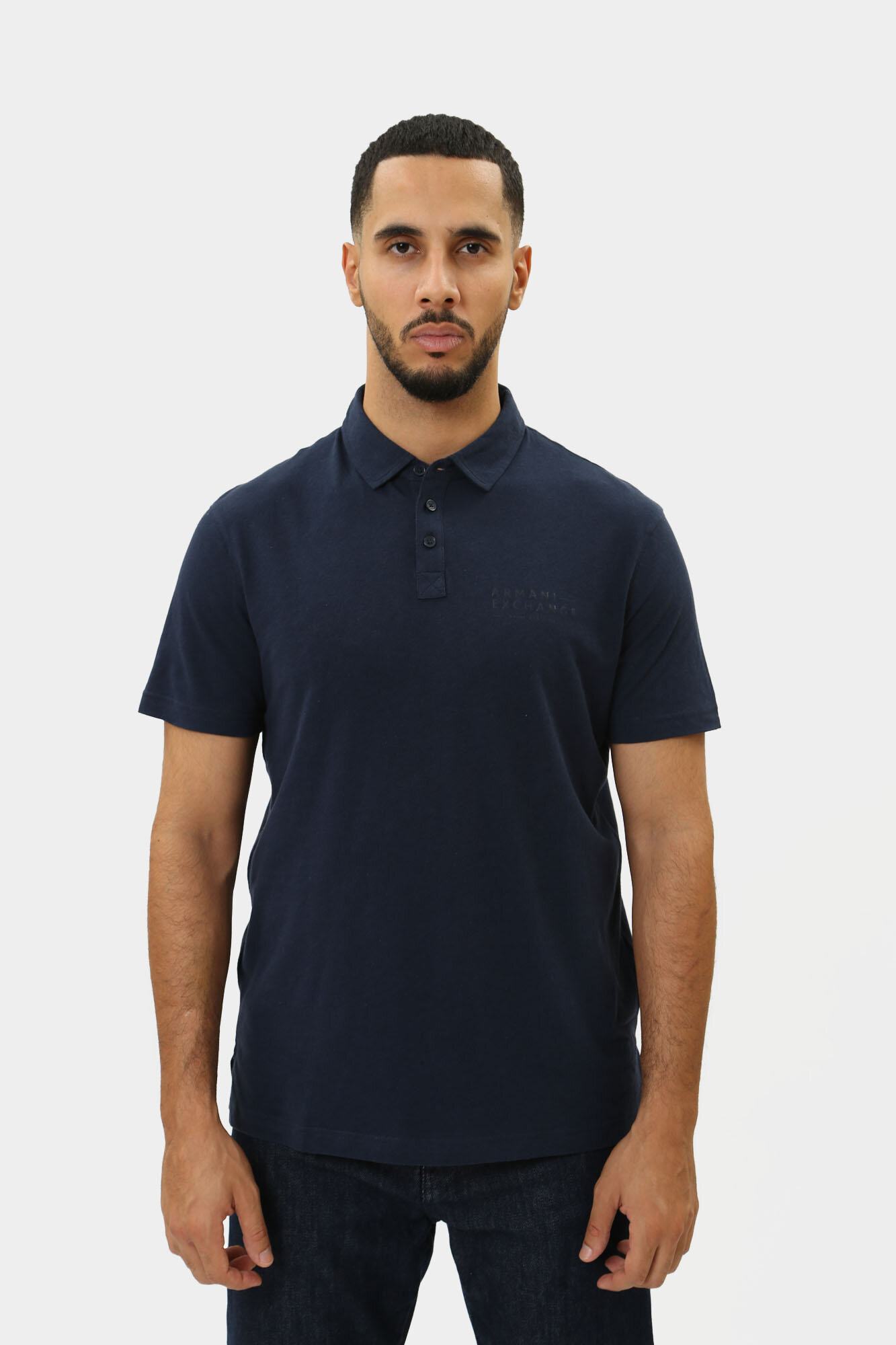 Поло Armani Exchange, размер L, синий