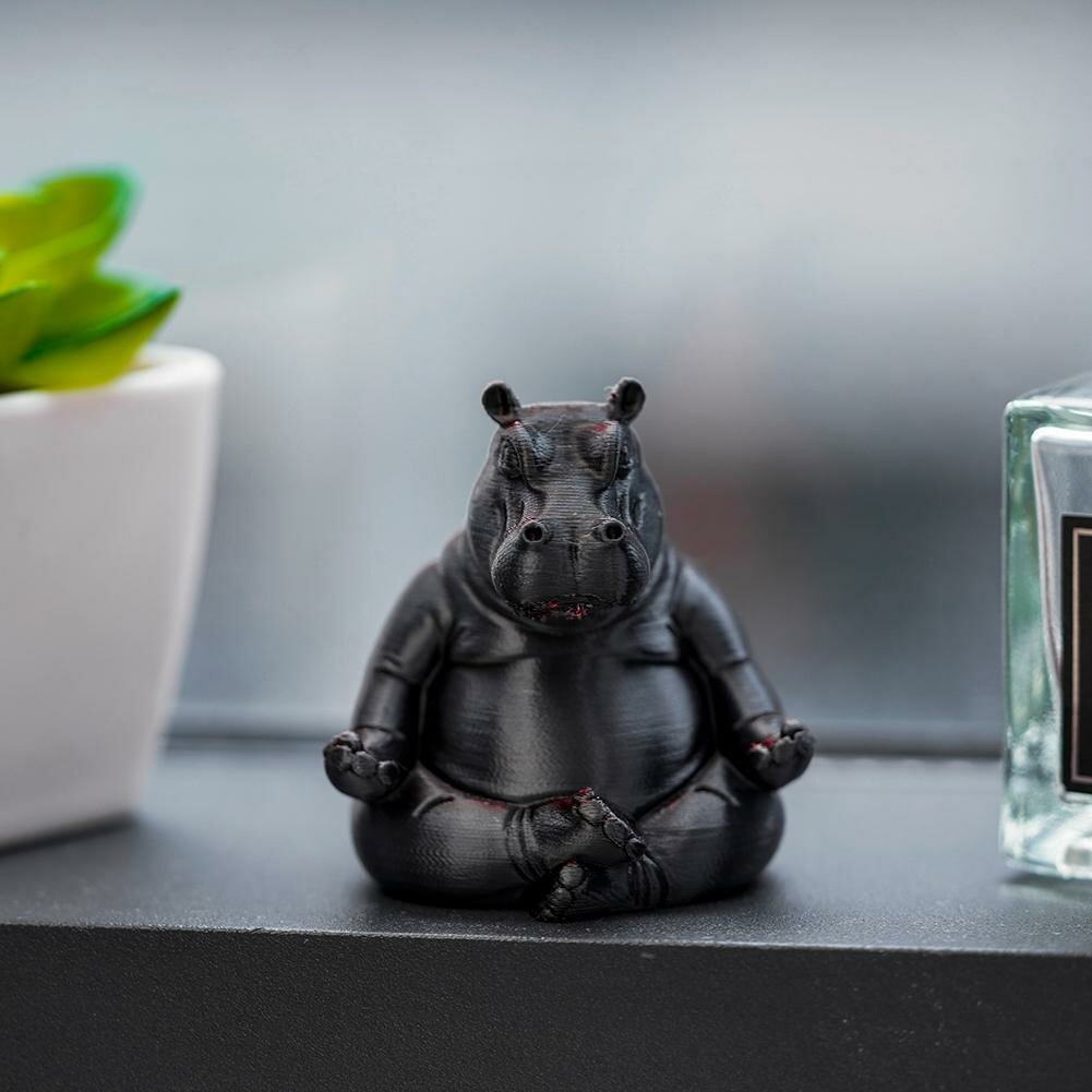 Декоративные украшения в виде бегемота