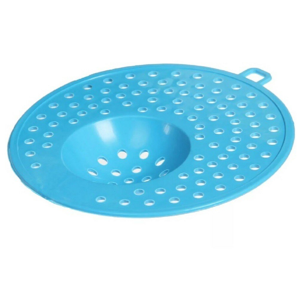 Фильтр-ситечко улавливатель для раковины и ванной 11 см из нержавеющей стали, защита стока