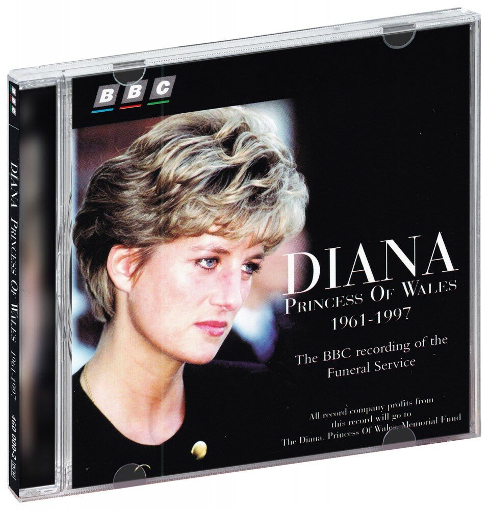 Various. Diana: Princess Of Walles 1961-1997 (recording of the Funeral Service) (CD) (1997 год, СД диск, CD Box)