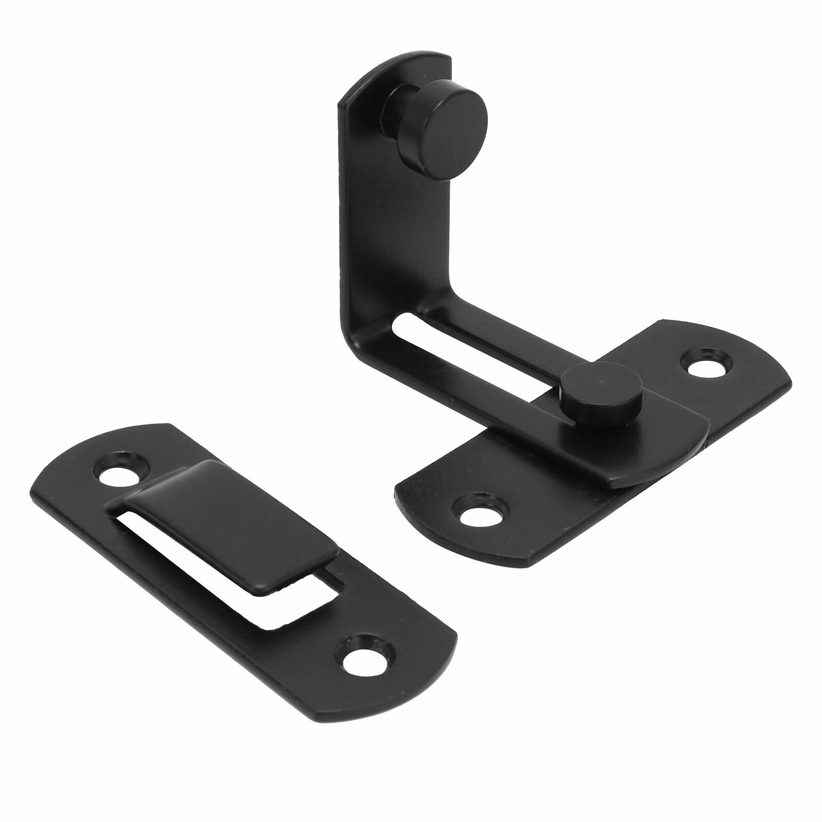 Замок двери сарая в американском стиле, пряжка-защелка раздвижной двери из углеродистой стали для дверей и окон