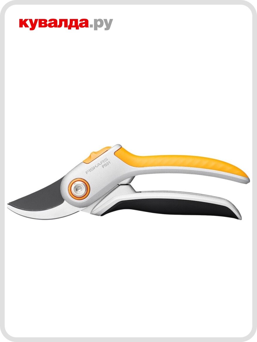 Секатор FISKARS P531, плоскостной металлический plus™ 1057168