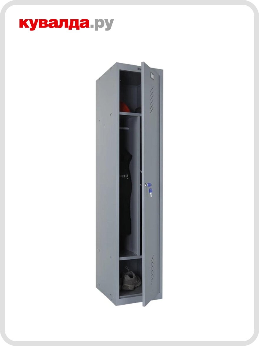 Шкаф для раздевалок усиленный практик ML/LS-11-40D 1830x400x500 мм