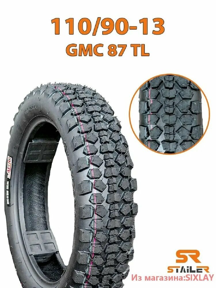 GMC 87 TL Мотошины 110/90 R13
