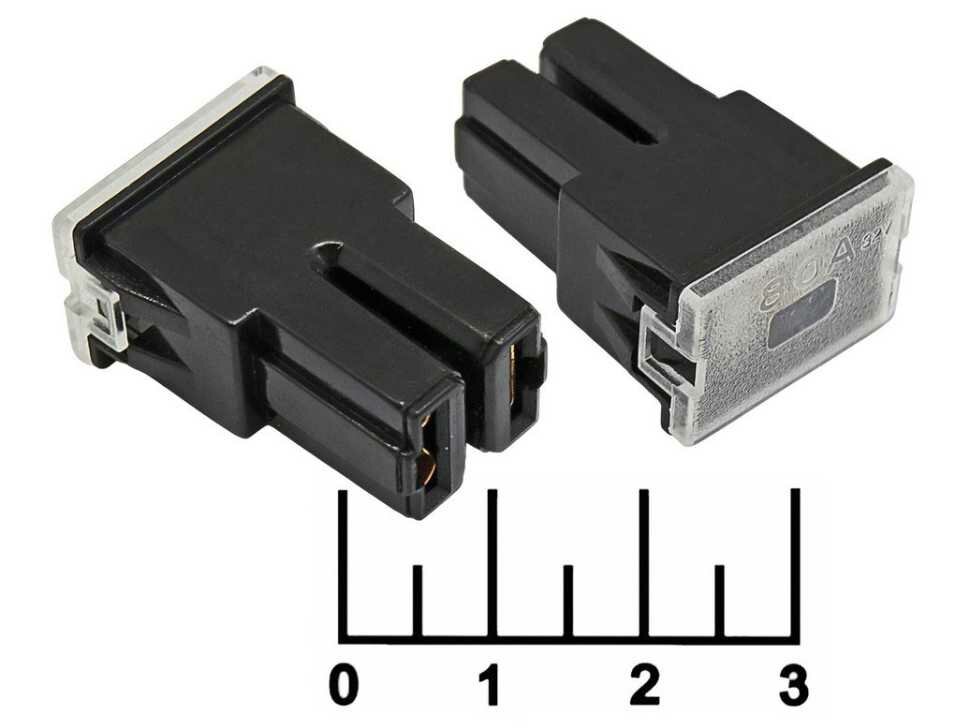 Вставка плавкая ВП 80A W228-C гнездо Skyway (предохранитель) (S09301049)