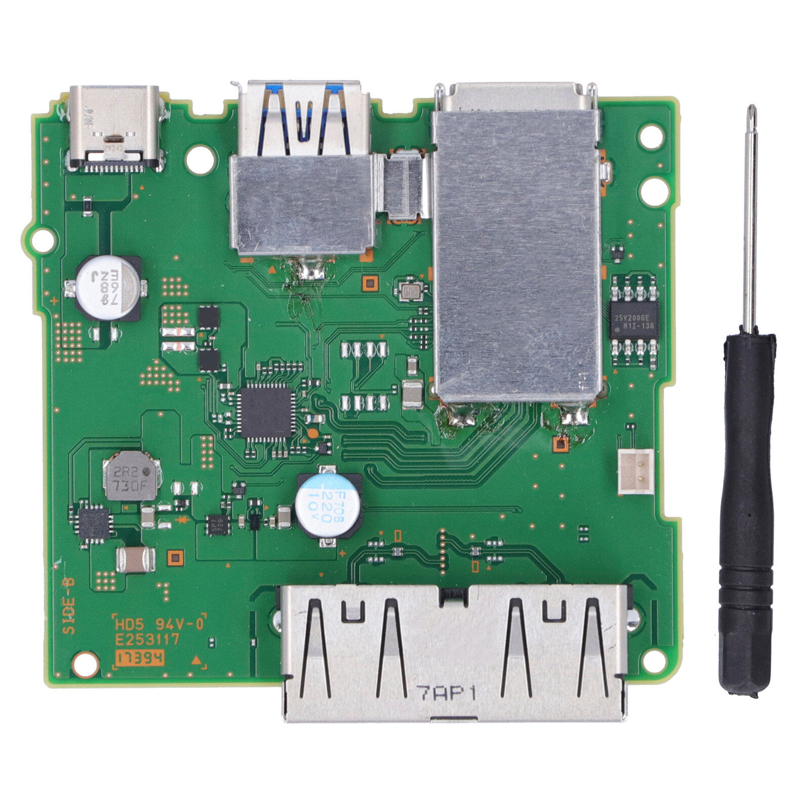 Плата зарядки HDMI, док-станция, основная плата, печатная плата для замены с отвёрткой