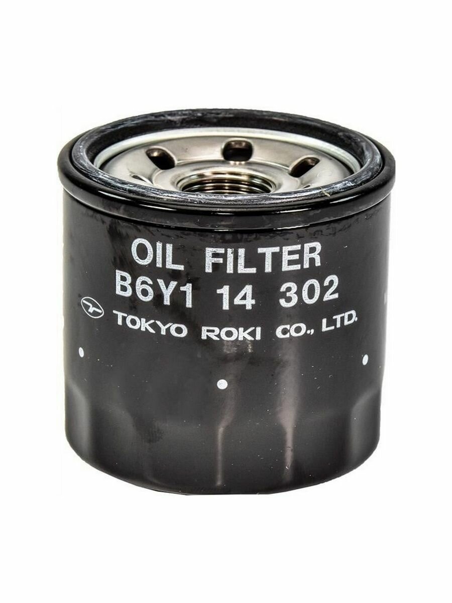 Фильтр масляный MAZDA B6Y114302A для Mazda 2, 3, 323, 626 / Мазда 2, 3, 323, 626