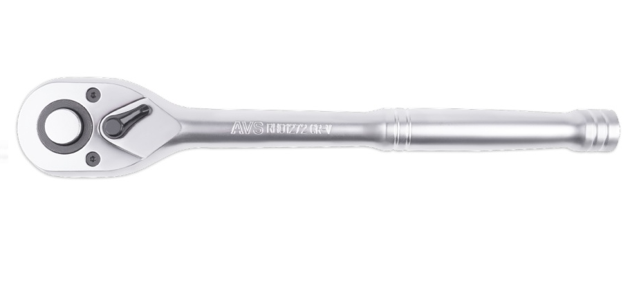 Рукоятка трещоточная 1/2"dr 72 зубца (металлическая ручка) avs rh01272