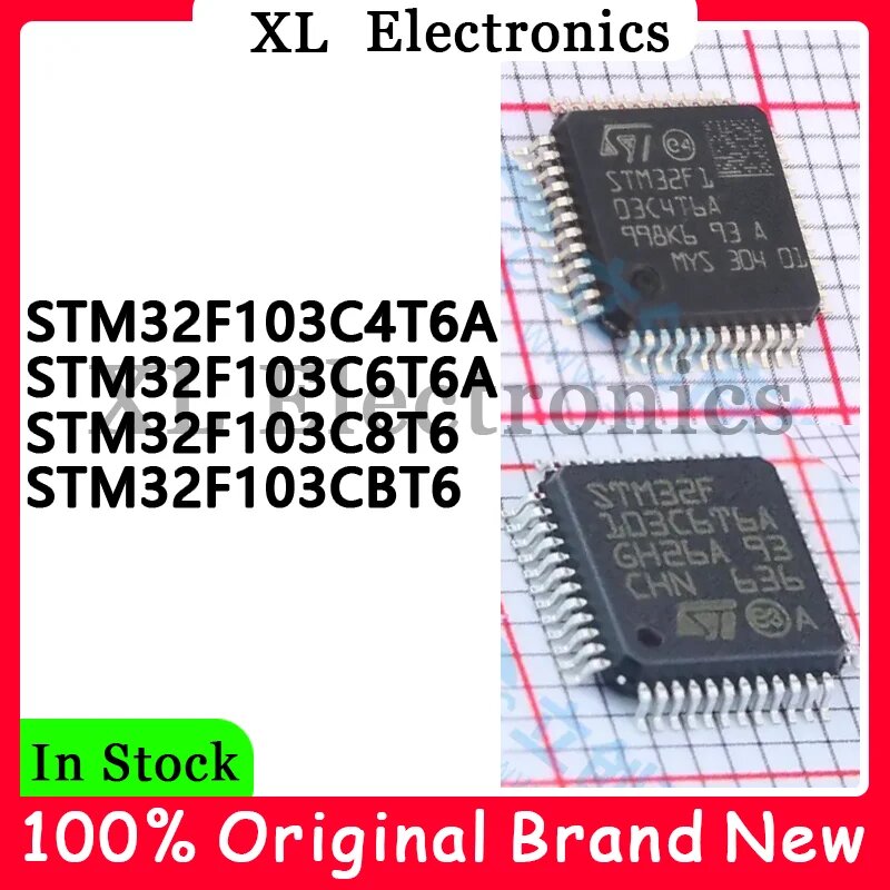 STM32 микроконтроллеры STM32F103CBT6