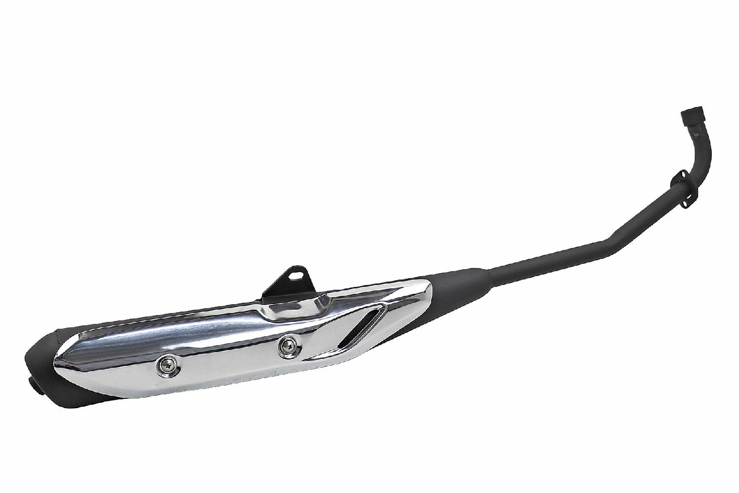 Глушитель Alpha SA Max с хром накладкой