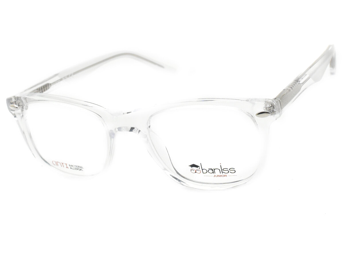 Оправа для очков BANISS BSJ6048 C05 пол Детские форма оправы Вайфарер (Wayfarer) цвет оправы Прозрачный