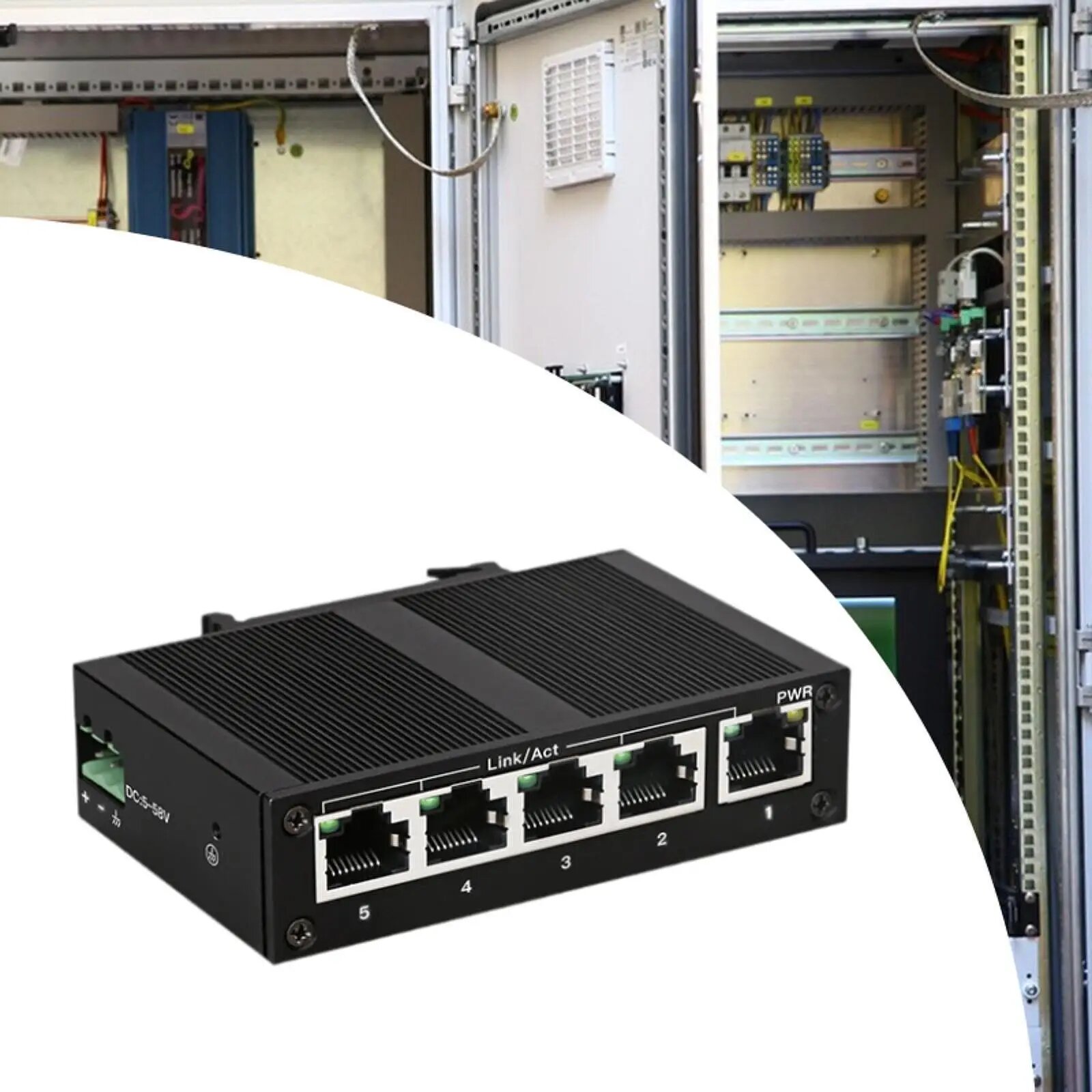 MagiDeal Industrial Ethernet Switch 10/100 Mbps