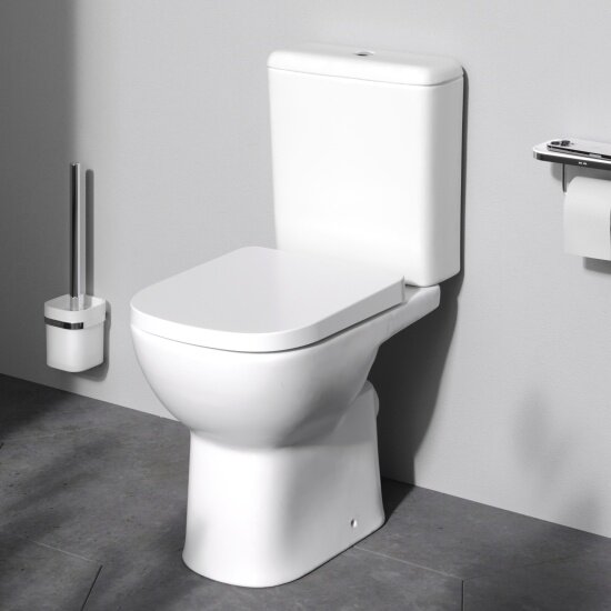 Унитаз компакт Am.pm Sunny Aquaspin с сиденьем микролифт, C85C8601SC