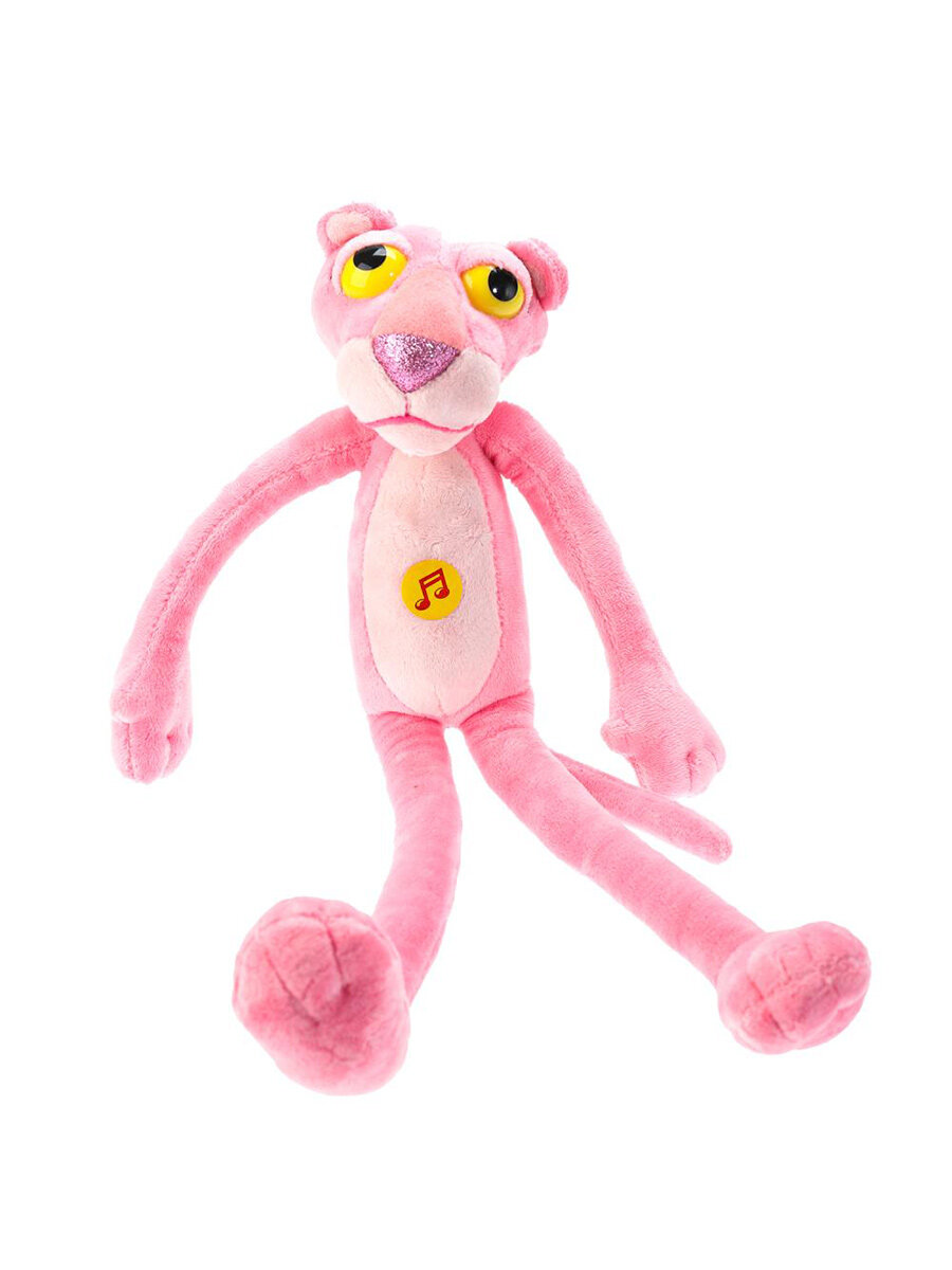 Игрушка мягкая Розовая пантера 20 см озвученная M115612PP-20S-W с 3 лет Добрые игрушки