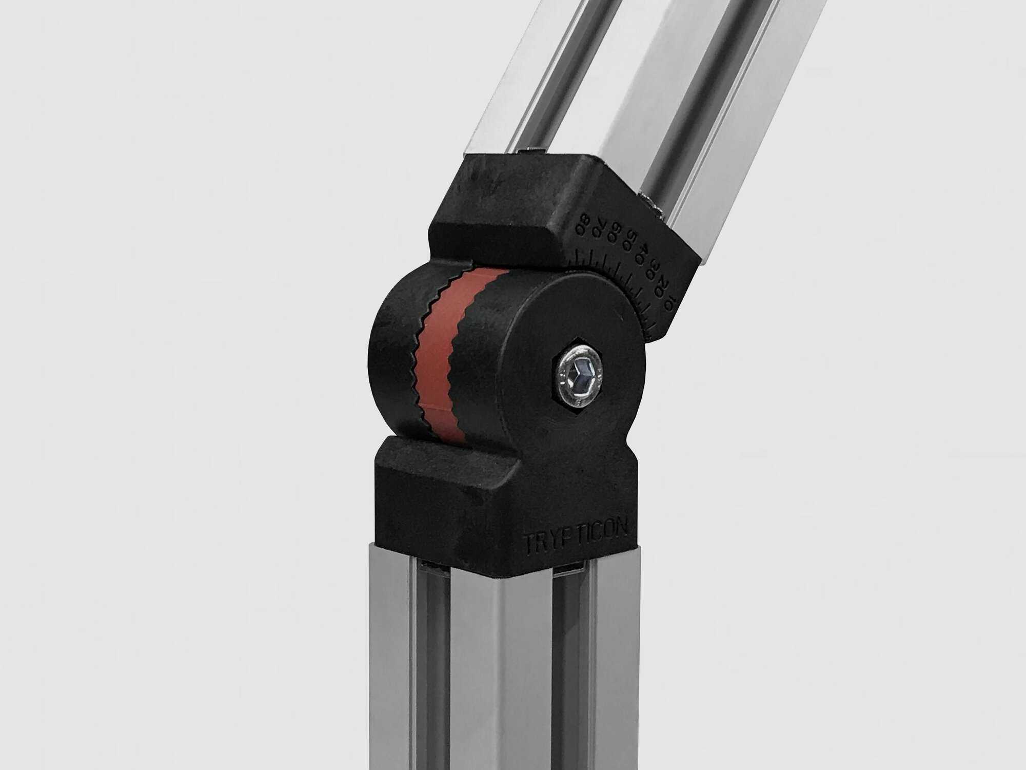 Пластиковый шарнирный соединитель 40х40 - 5 , B158 / 1 шт / соберизавод