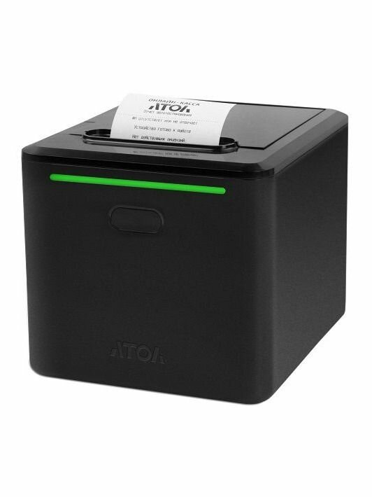 ККТ АТОЛ 55 v2 Ф. Черный. Без ФН. USB. RS-232. Ethernet. 5.0