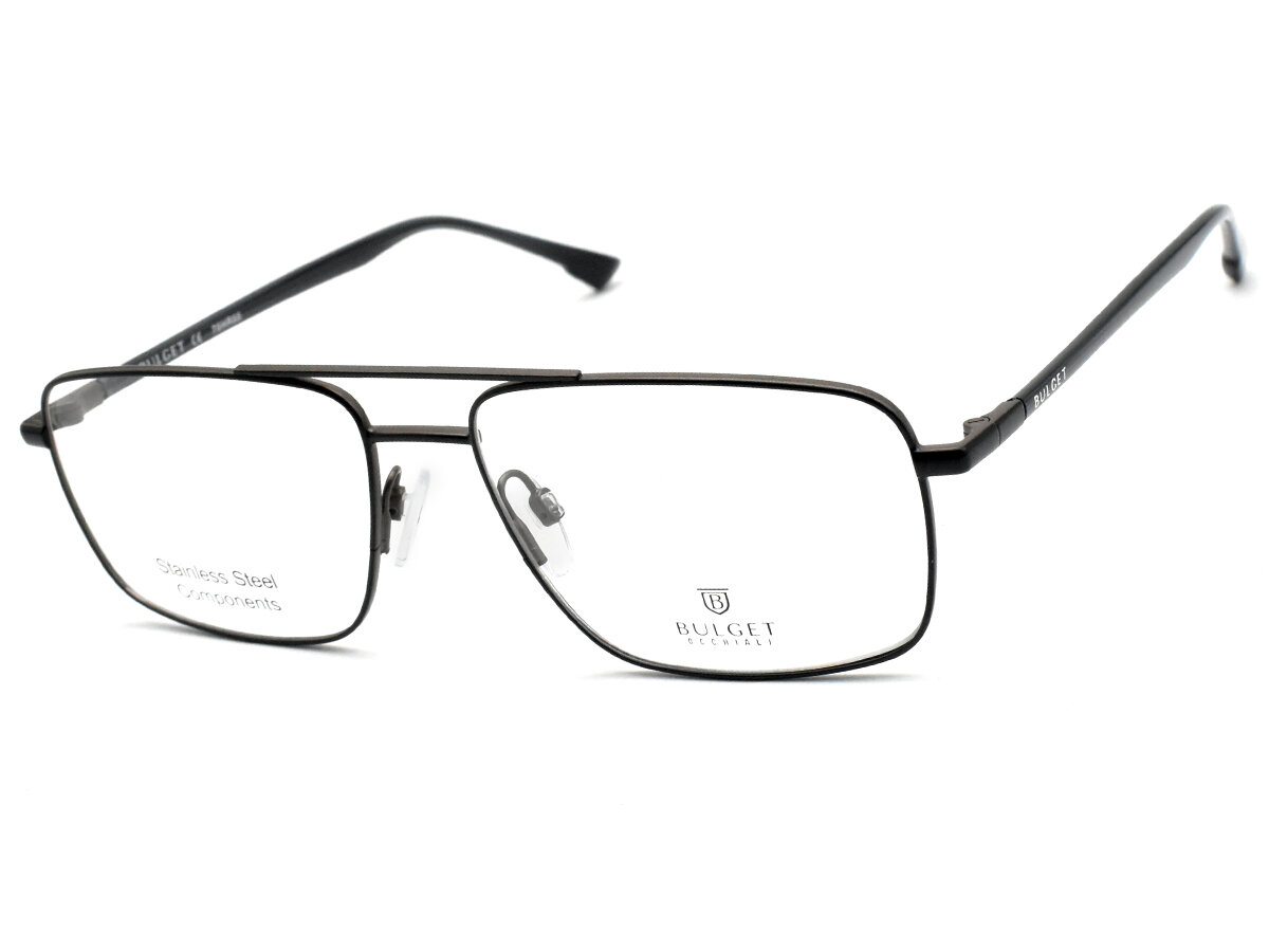 Оправа для очков BULGET BG2003M 09A пол Мужской форма оправы Авиатор цвет оправы Чёрный