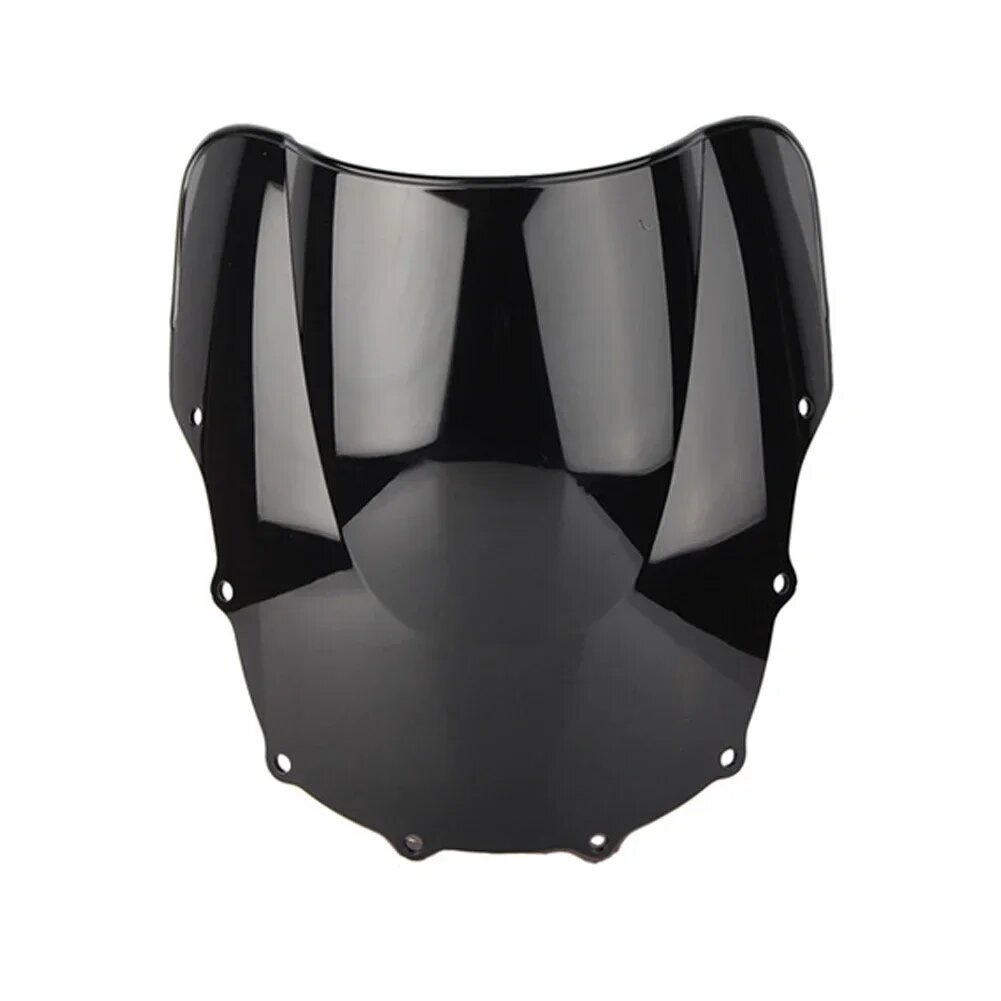 Для Kawasaki ZZR400 ZZR 400 1993-2007 ZZR600 ZZR 600 1993-2004 мотоцикла лобовое стекло дефлектор экрана Черный, Black