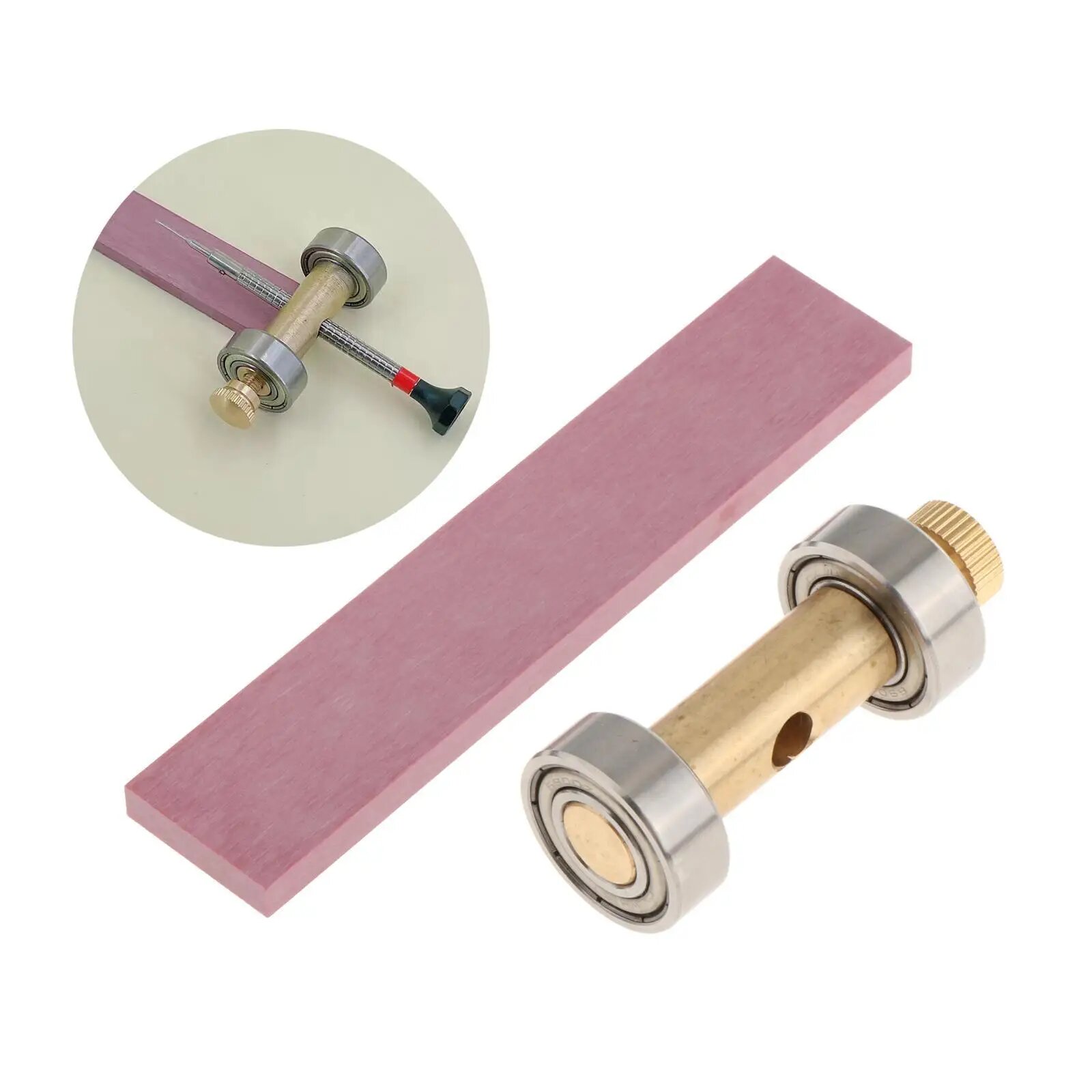 Точильный камень Полировальный камень Держатель для заточки лезвий отвертки