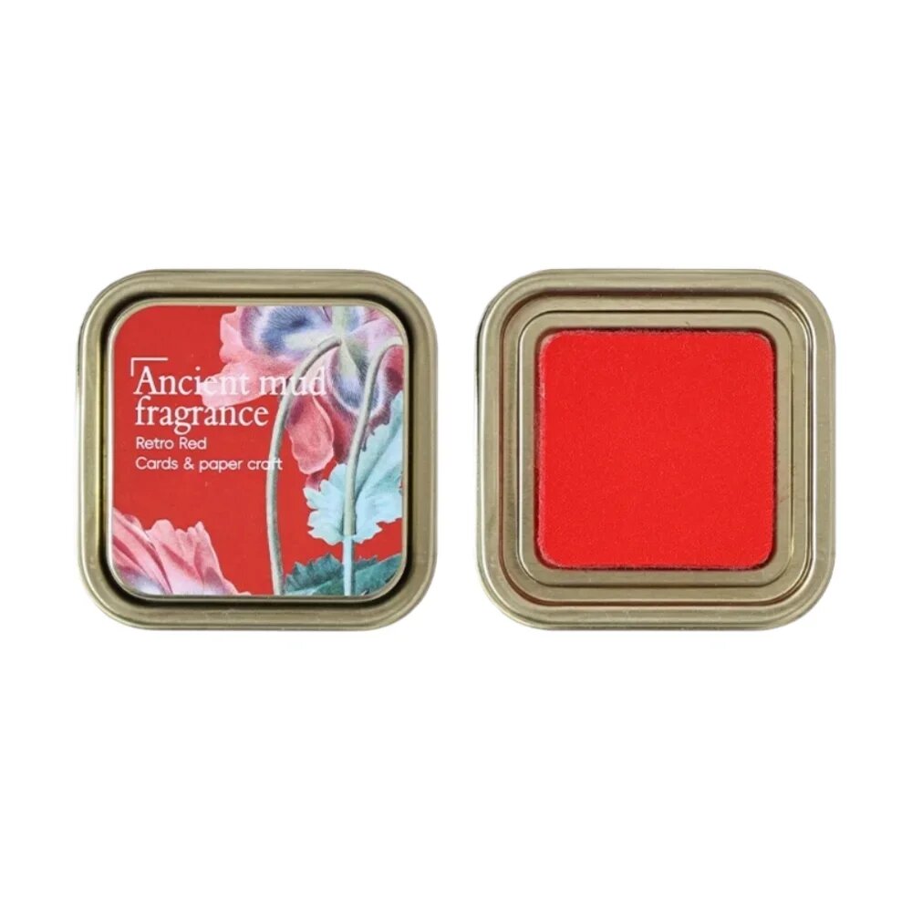 Студенческая чернильная подушечка Красный, Red