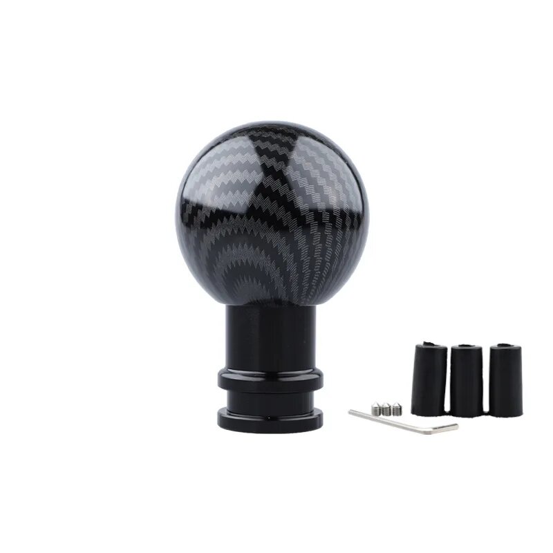 Универсальная полимерная ручка переключения передач, автоматическая ручная коробка передач, рычаг переключения передач, рычаг переключения передач AT MT, автомобильные аксессуары черный