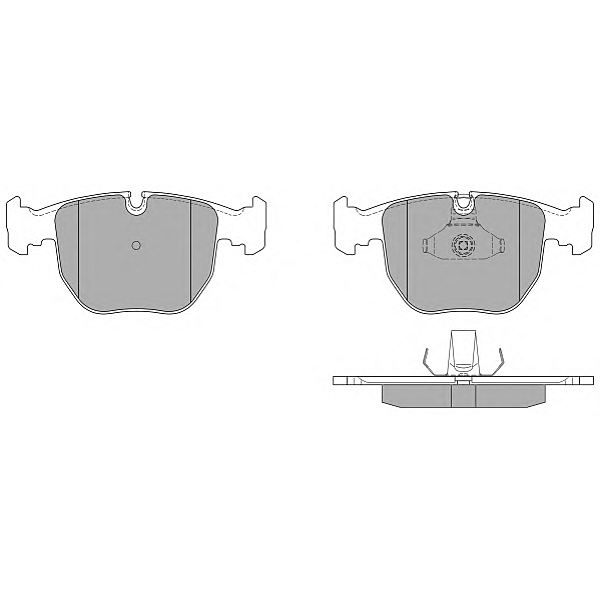 FREMAX FBP-1332 (34111163307 / 34111165227 / 34112229031) колодки дисковые передние\ BMW (БМВ) e39 3.0-4.0 / 3.0d / e53 3.0