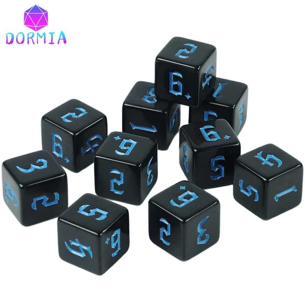 Dormia D6 кубики акриловые, 10 шт, цвет B03