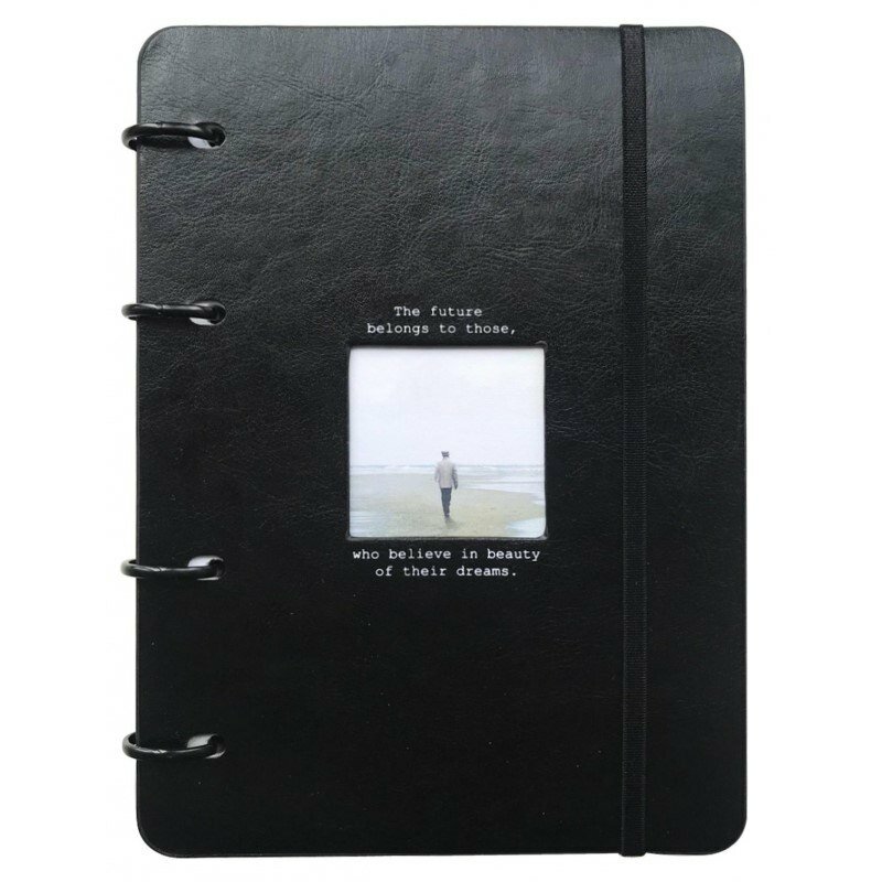 Тетрадь на кольцах в клетку InFolio, Window, 120 листов