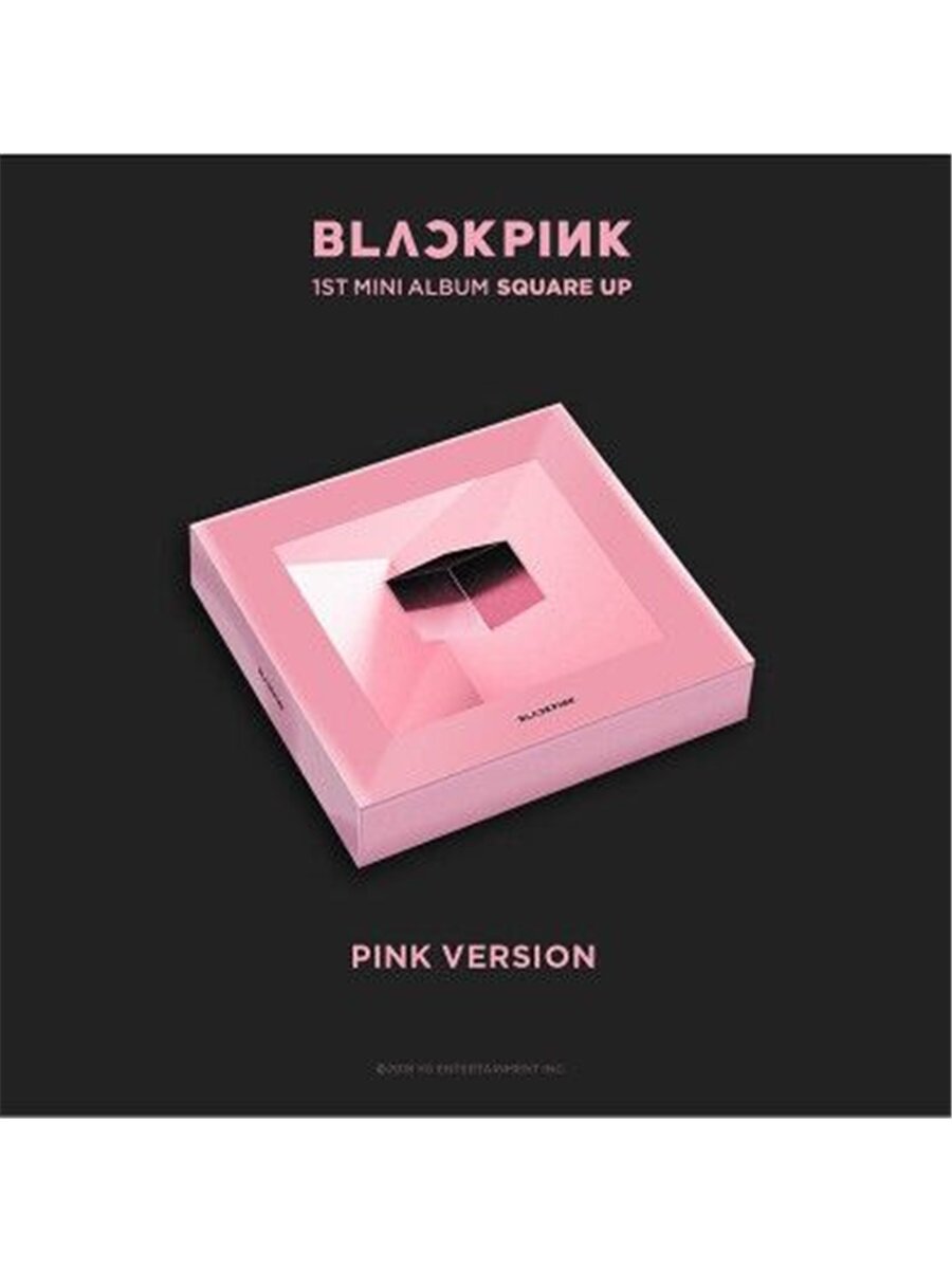 Дебютный альбом BLACKPINK SQUARE UP Mini 1 Series PINK Edition
