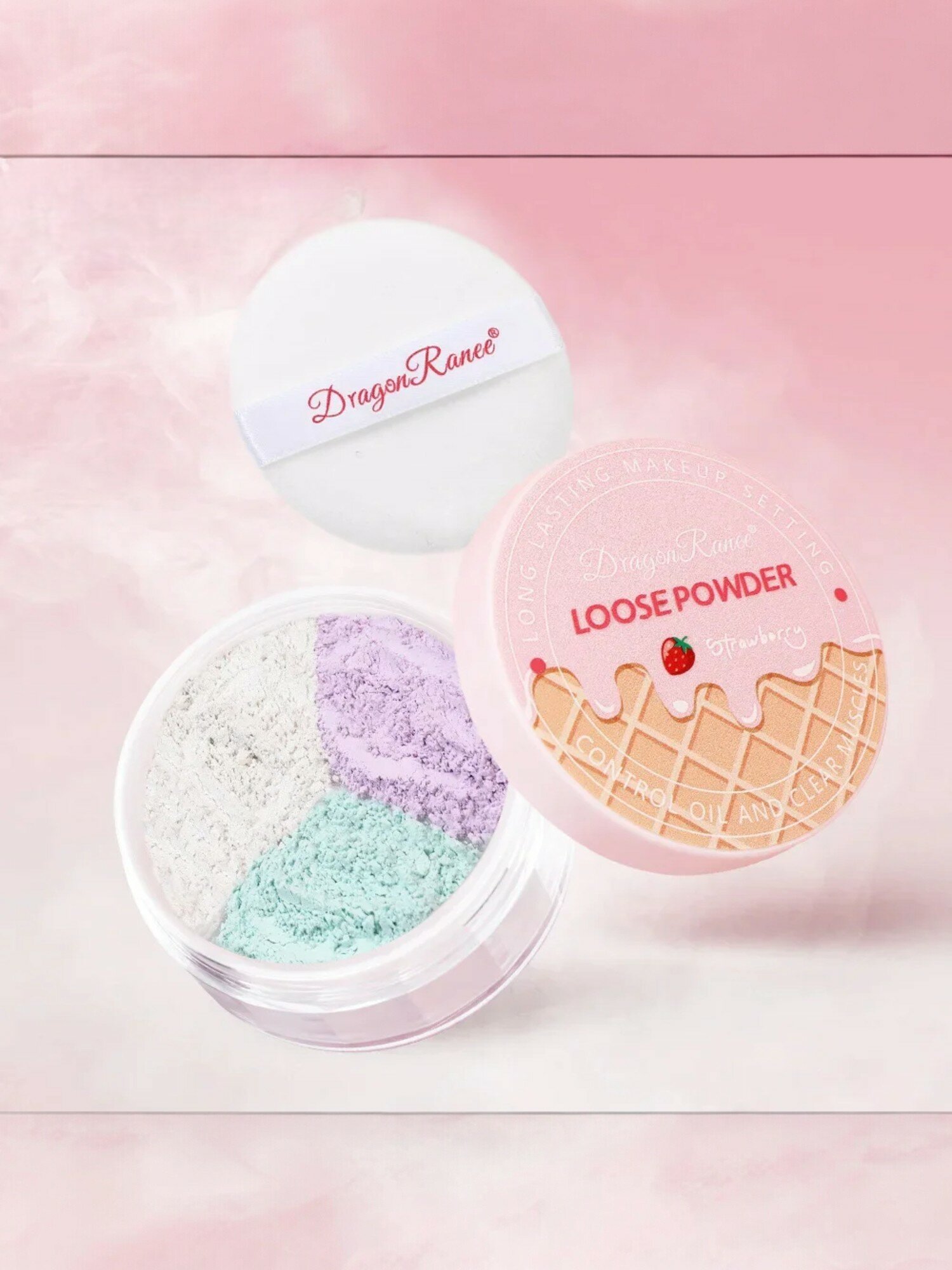 Пудра для лица Dragon Ranee Loose Powder, рассыпчатая, тон: 02, 10 г