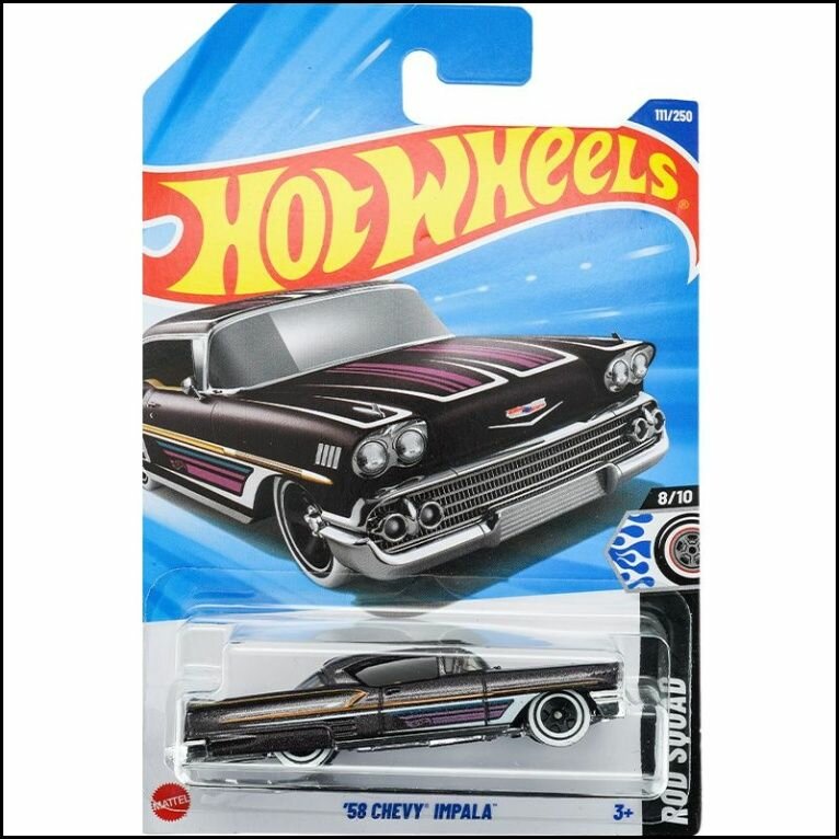 Эксклюзивная модель Hot Wheels 58 Chevy Impala 2025