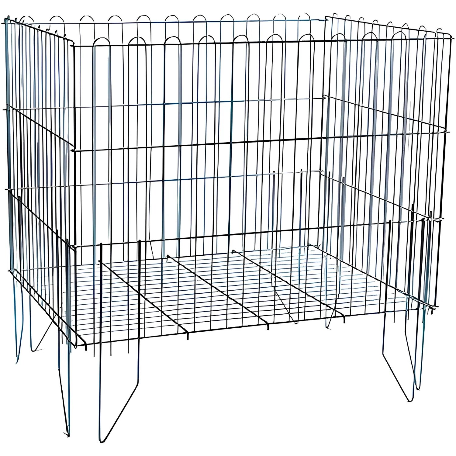 Накопитель для торгового зала MDM_корзина c рег. дном 3RDTUS688 600х800х800