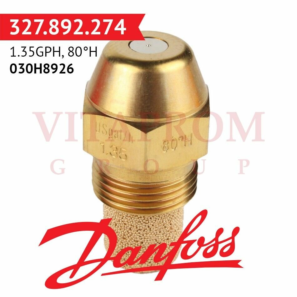 Форсунка Danfoss 1.35GPH,80H, 030H8926 — фото 1