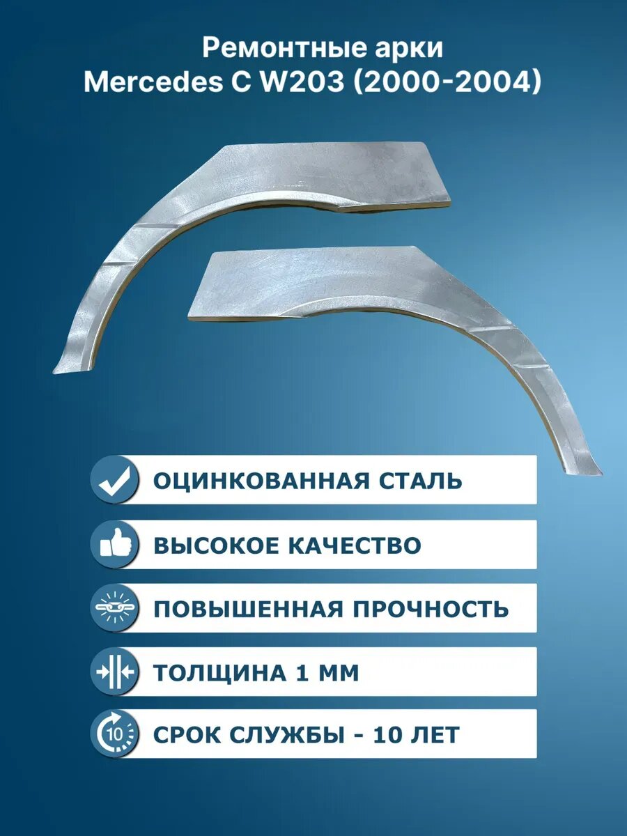 Задние арки Mercedes 203 (2000-2004)