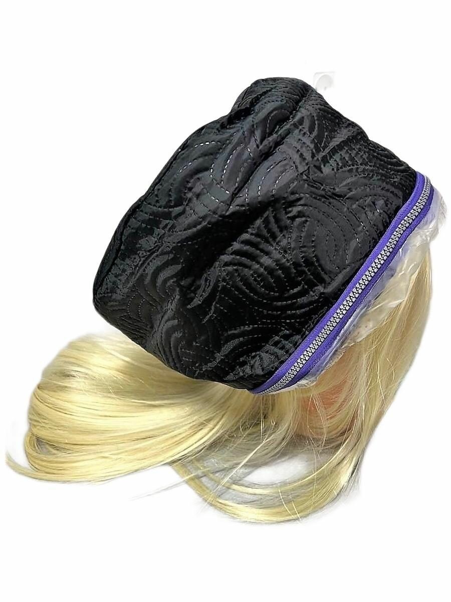 Термошапочка электрическая для волос с регулировкой температуры (черная)