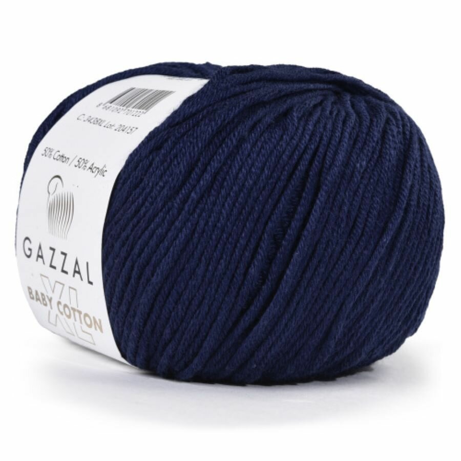 Пряжа Беби коттон XL Gazzal - Baby cotton XL (10 шт)
