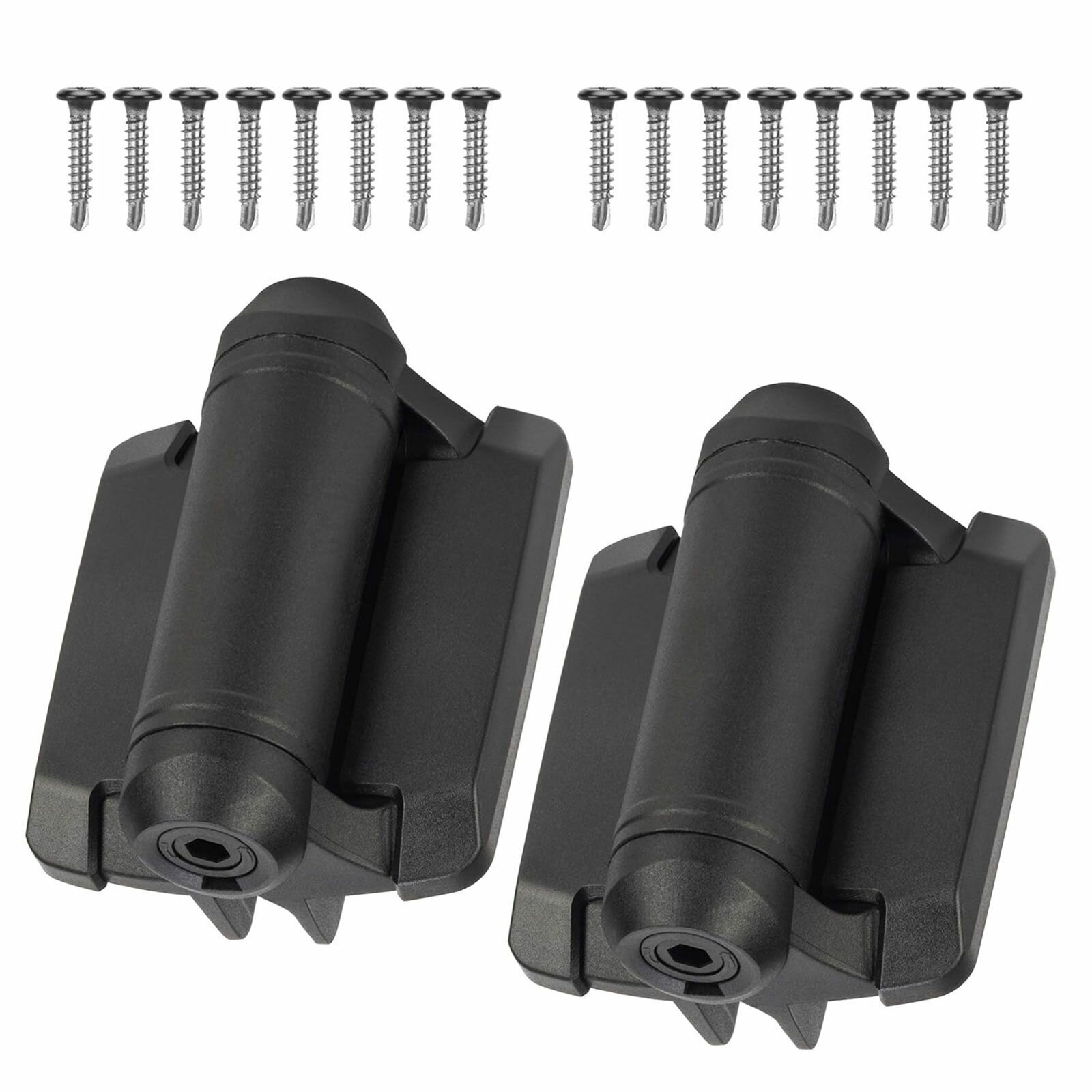 2шт Петель для ворот с регулируемым натяжением и защитными колпачками наружной дверной фурнитуры