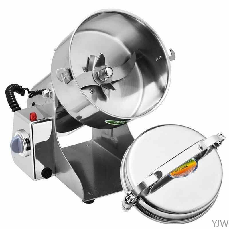 Мощный измельчитель для сухих продуктов. Электрическая мельница для специй, зерна, соли, муки. Блендер-дробилка для дома.