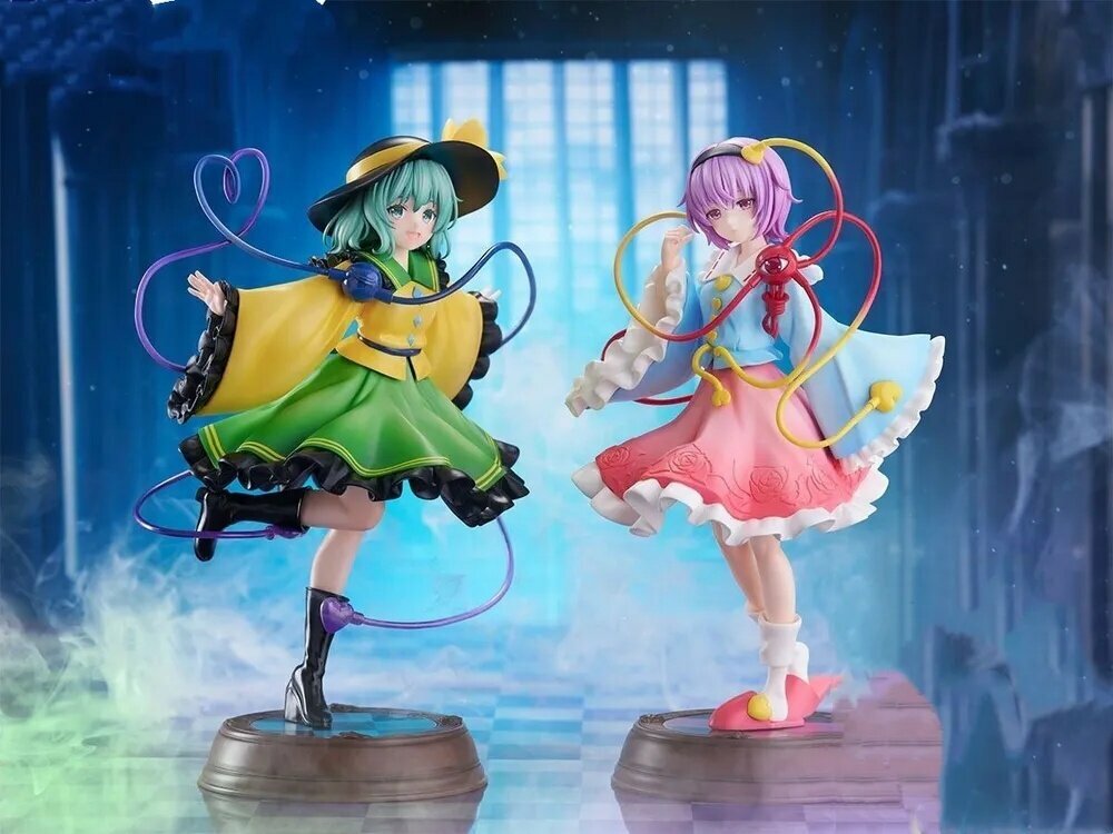 FuRyu Аниме фигура/TouHou Project TENITOL Komeiji Koishi+Komeiji Satori