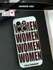 Силиконовый чехол на Honor X6c / Хонор X6c с принтом Woman burgundy