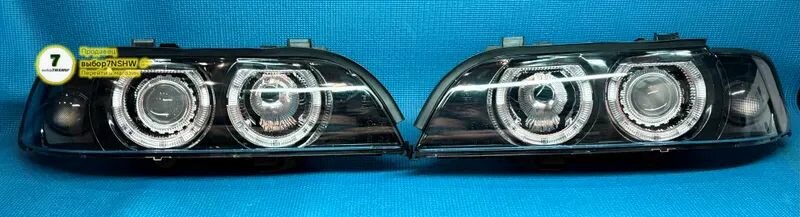 Фары автомобильные, 2 шт, арт. E39rest
