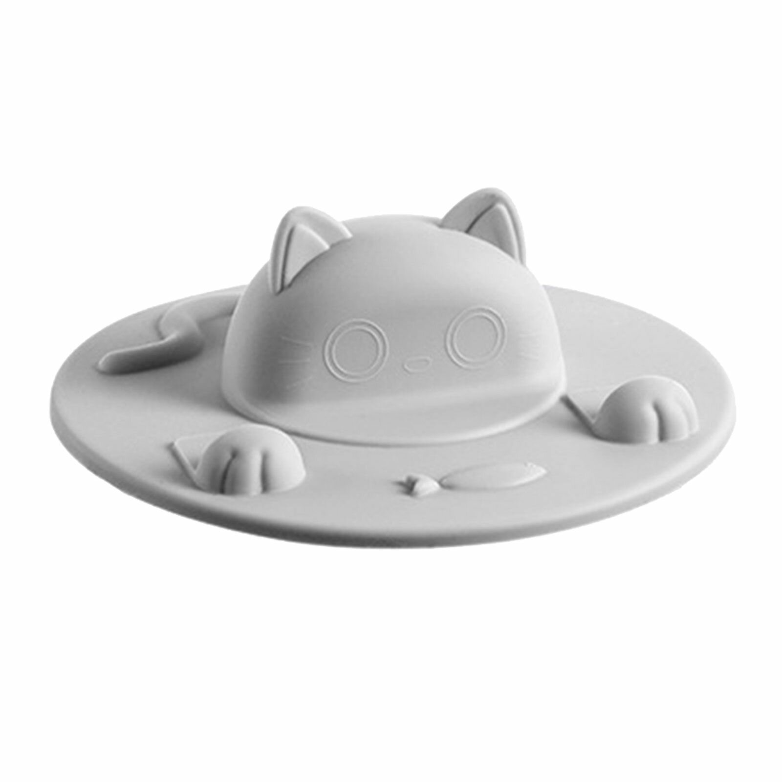 Силиконовая крышка для кружек с кошками пыленепроницаемая герметичная керамики и стекла