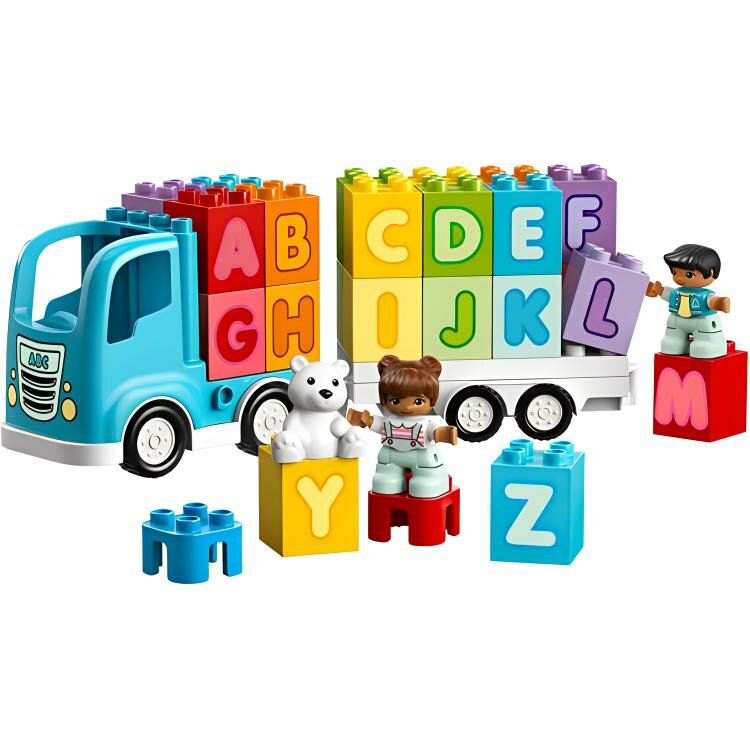 Конструктор LEGO Dabao Letter Trucks, 36 шт.