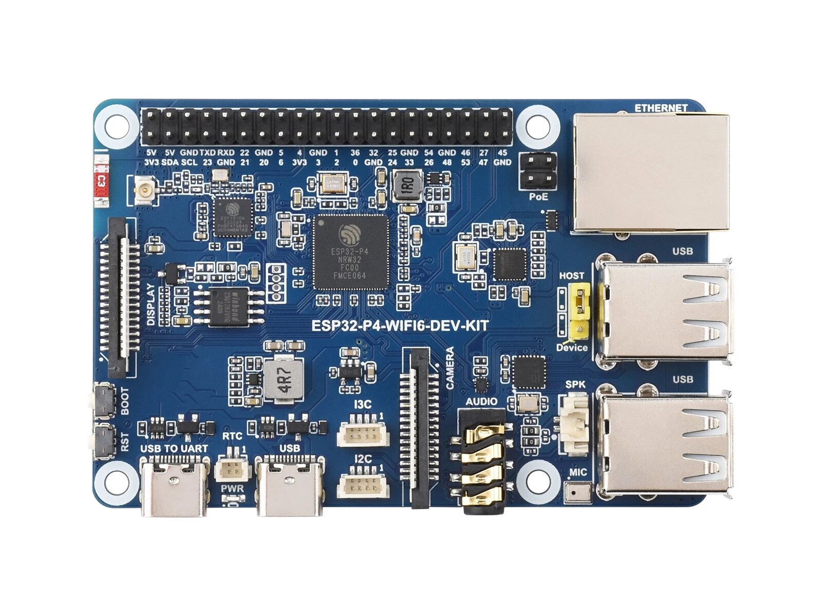 ESP32-P4 мультимедийный модуль Waveshare — фото 1