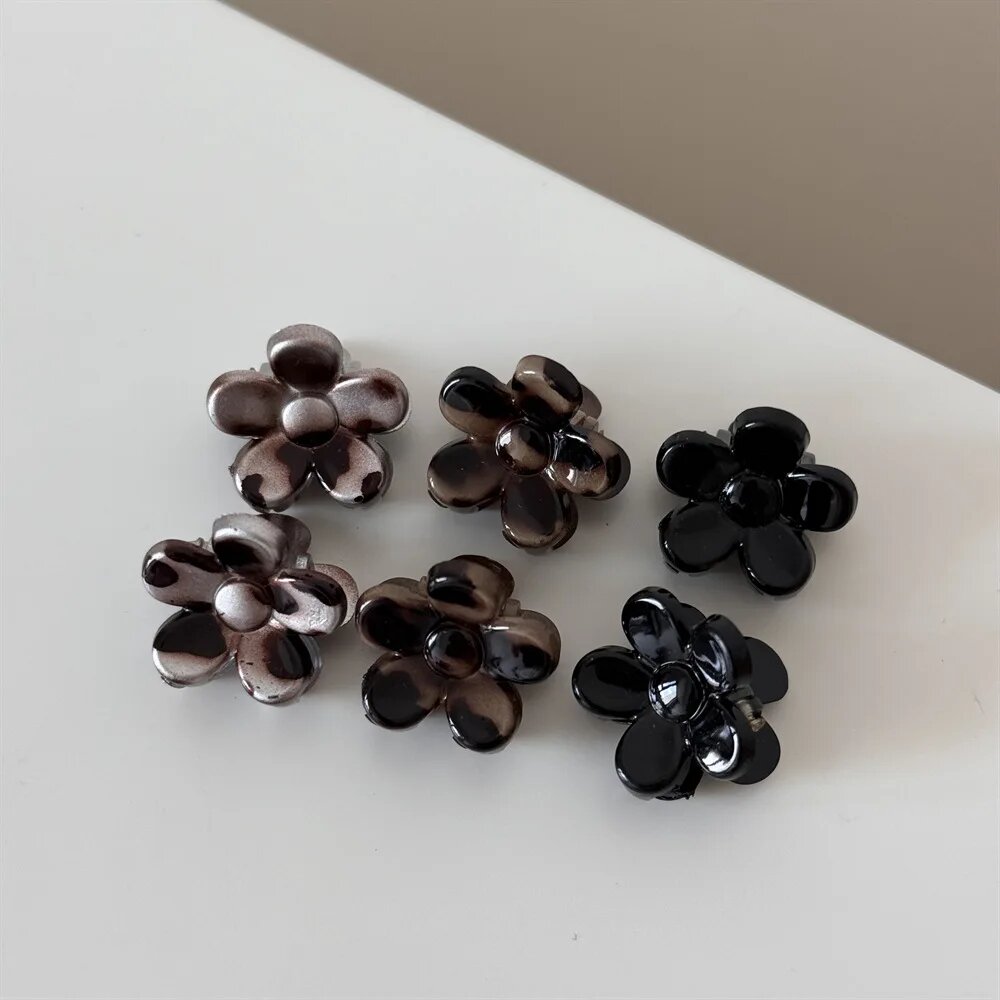 Заколки для волос в корейском стиле 07Leopard Flower Set