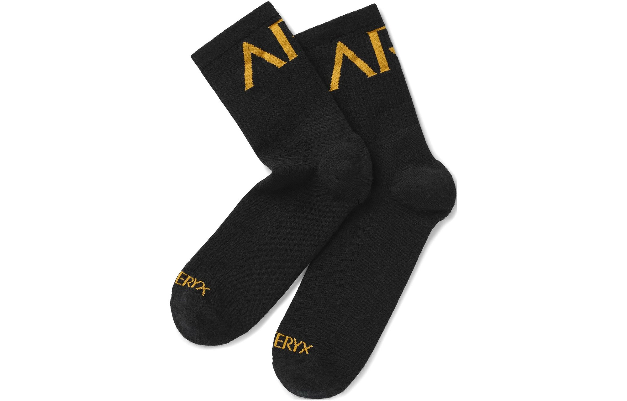 Носки унисекс Arcteryx Crew Socks Unisex, M EU, 1 пара, черные