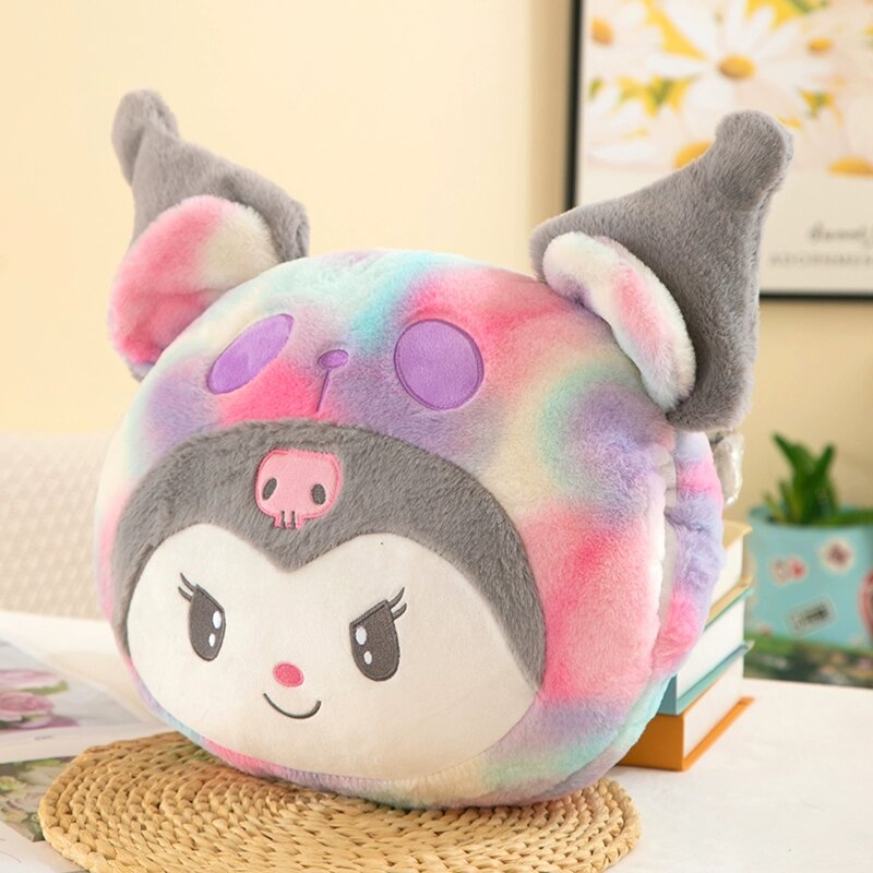 Мягкая игрушка-грелка для рук в виде мультяшного животного, маленькая подушка-грелка, креативный подарок для девочек