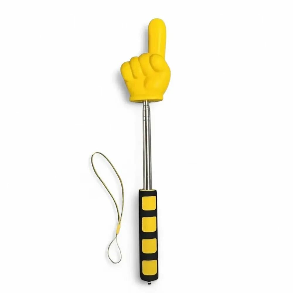 Указка с мягким пальцем телескопическая большая/ Пикми палочка указка