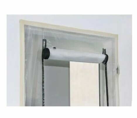 Временная пленочная дверь с U-образным замком 110х210 см, STORCH