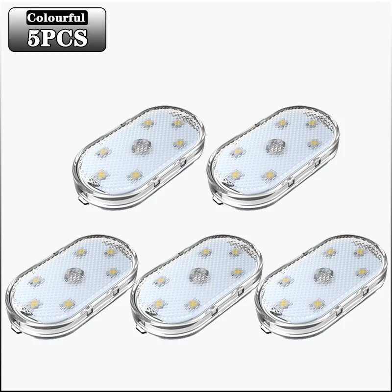 20 шт. Флуоресцентных светодиодных фонариков для скейтбордов USB-перезаряжаемые 5PCS